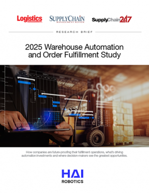 2025 Warehouse & Order Fulfillment Study - Logistics Management